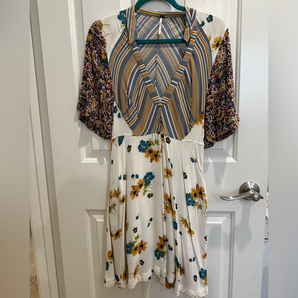 Free People Multi Patterned Dress - Gem